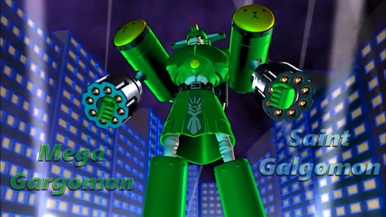 Digimon Tamers | MegaGargomon [SaintGalgomon] 🐰 Full HD 1080p - YouTube