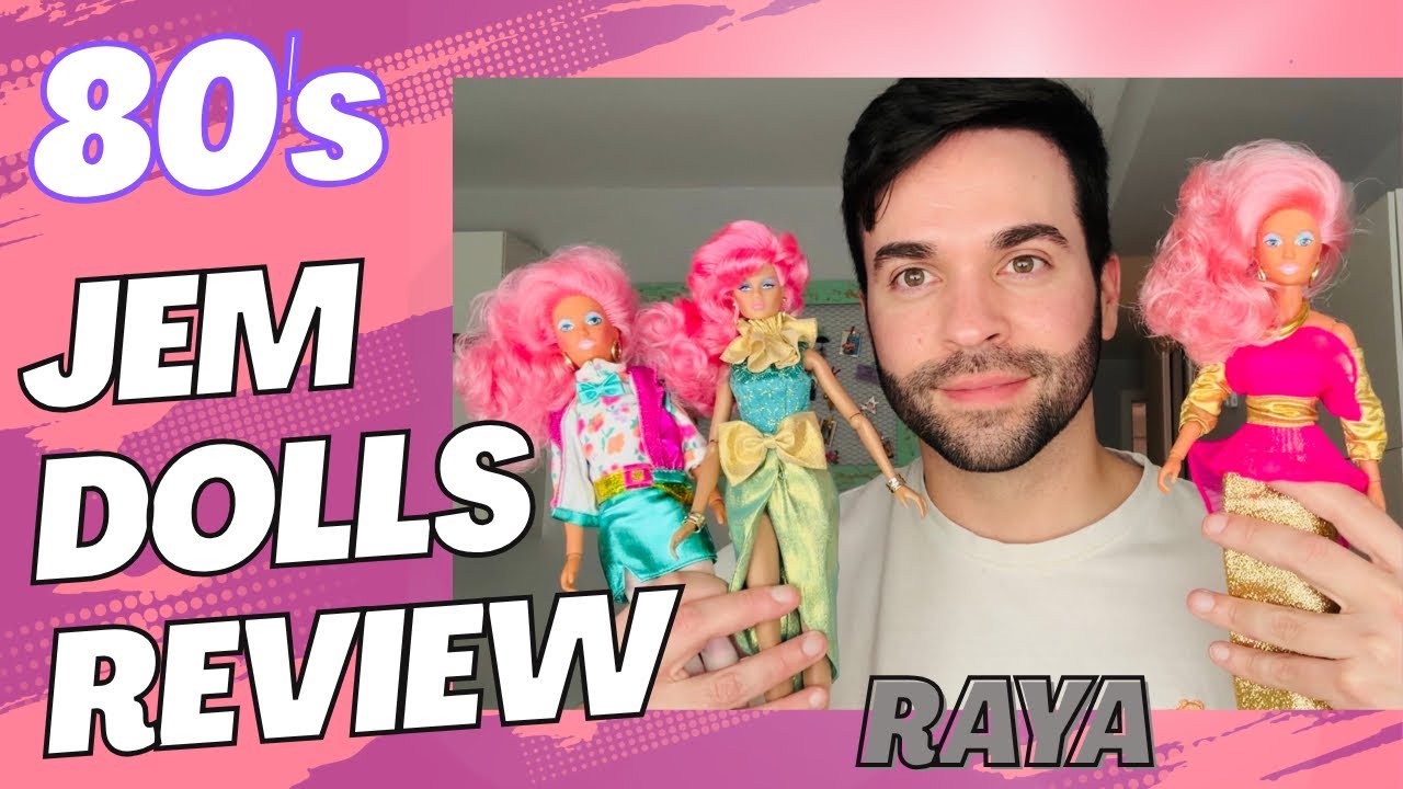 FULL REVIEW Hasbro 1987 JEM and the Holograms Dolls | My RAYA ...