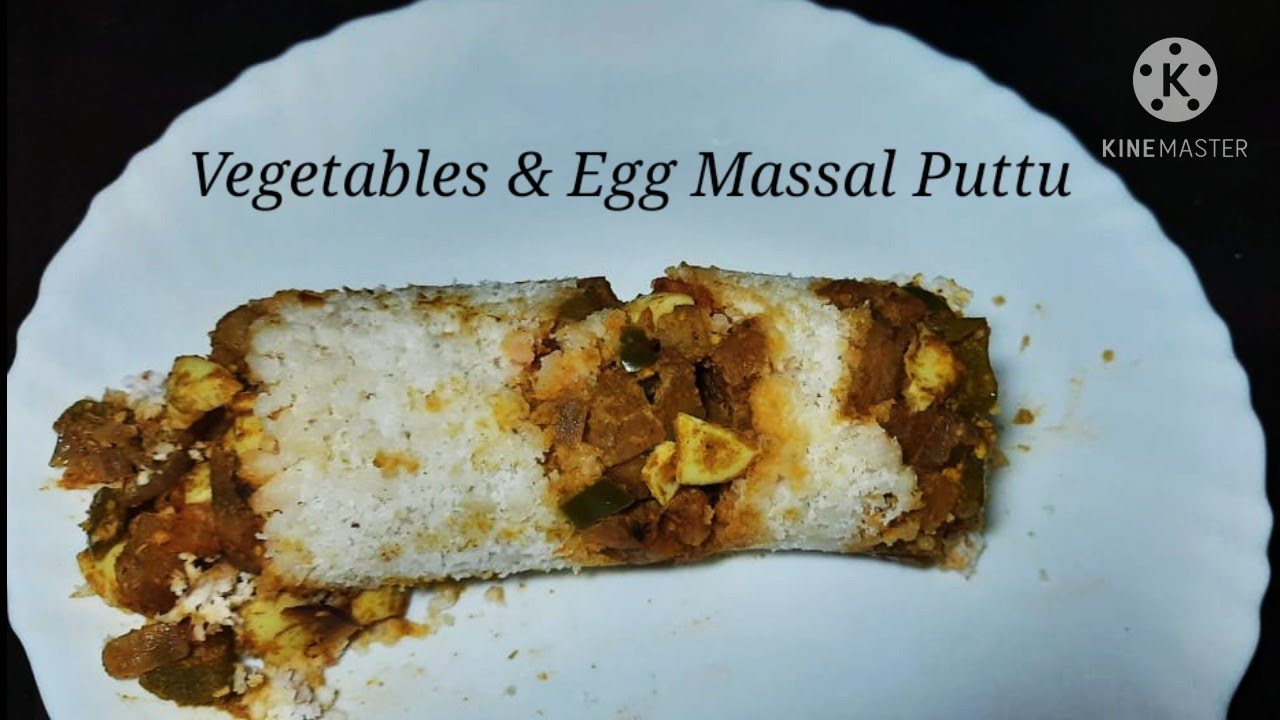 Vegetables & Egg Massala Puttu - YouTube