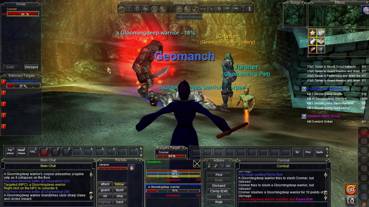 Lets play EQ mage2 - YouTube