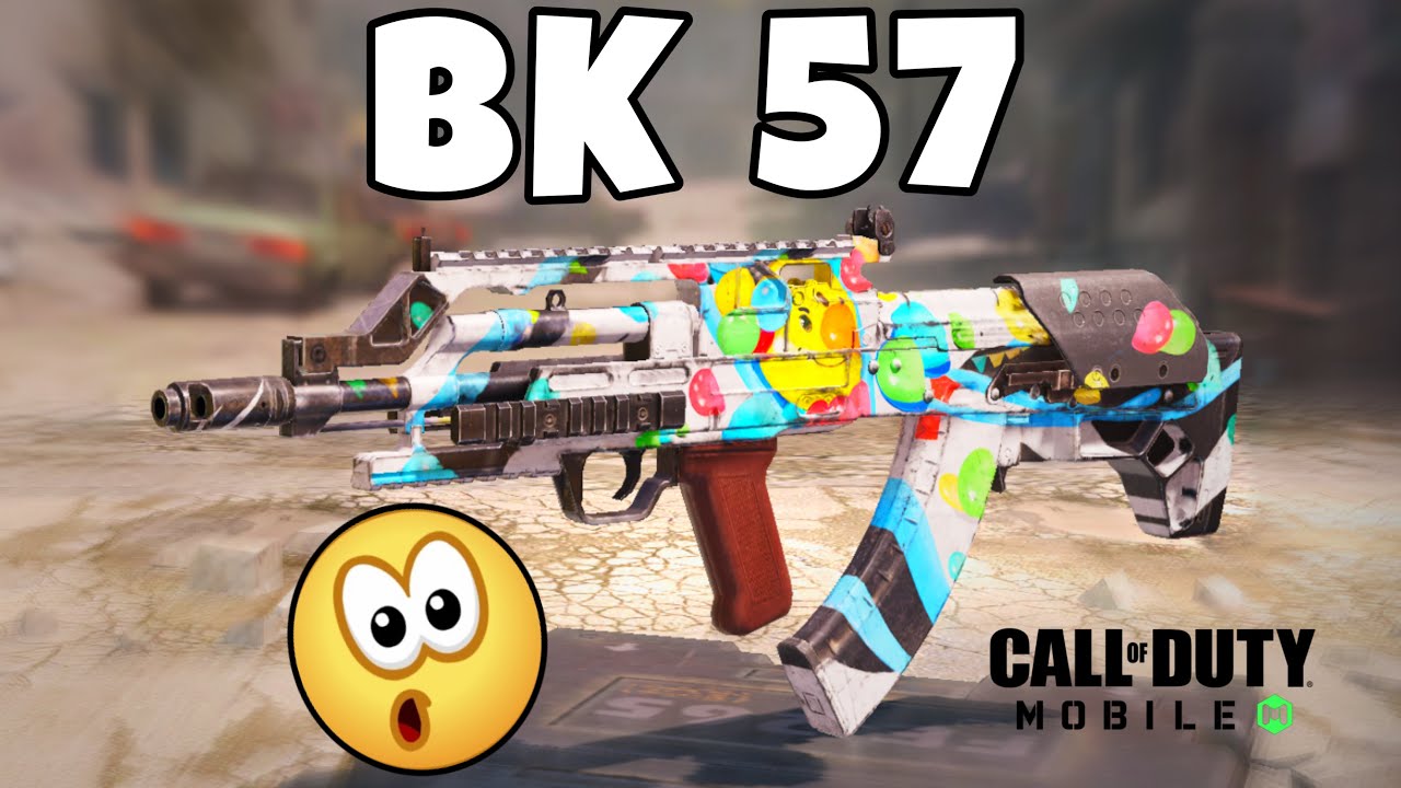 The BK 57 Assault Rifle in Call Of Duty Mobile is... - YouTube