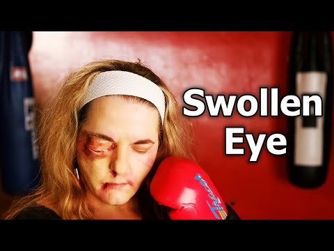 Boxer's Busted Eye / DIY Scar Wax / SFX Makeup Tutorial - YouTube