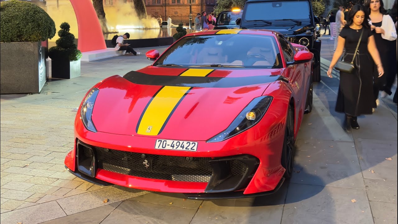 London's Supercar Hotspots: Where the Rich Show Off Their Cars - YouTube