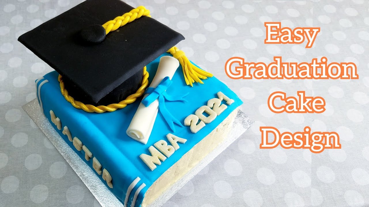 Graduation Cake || Tutorial || @Merlin's World - YouTube