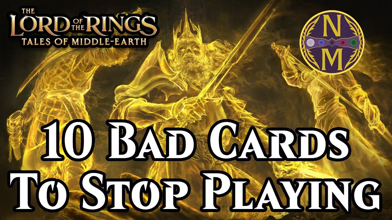 10 BAD Lord of the Rings Cards You Need to STOP Playing | MTG Limited ...