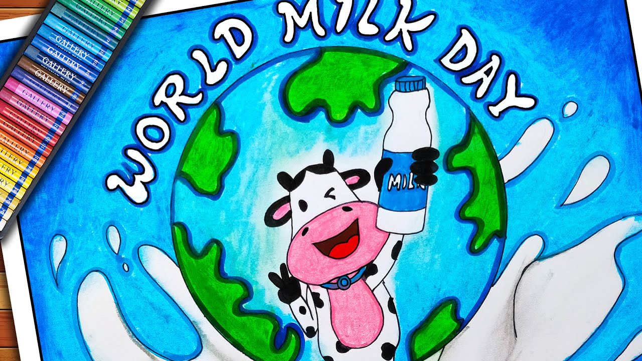 World Milk Day 2021 Drawing | World Milk Day Poster | World Milk Day ...