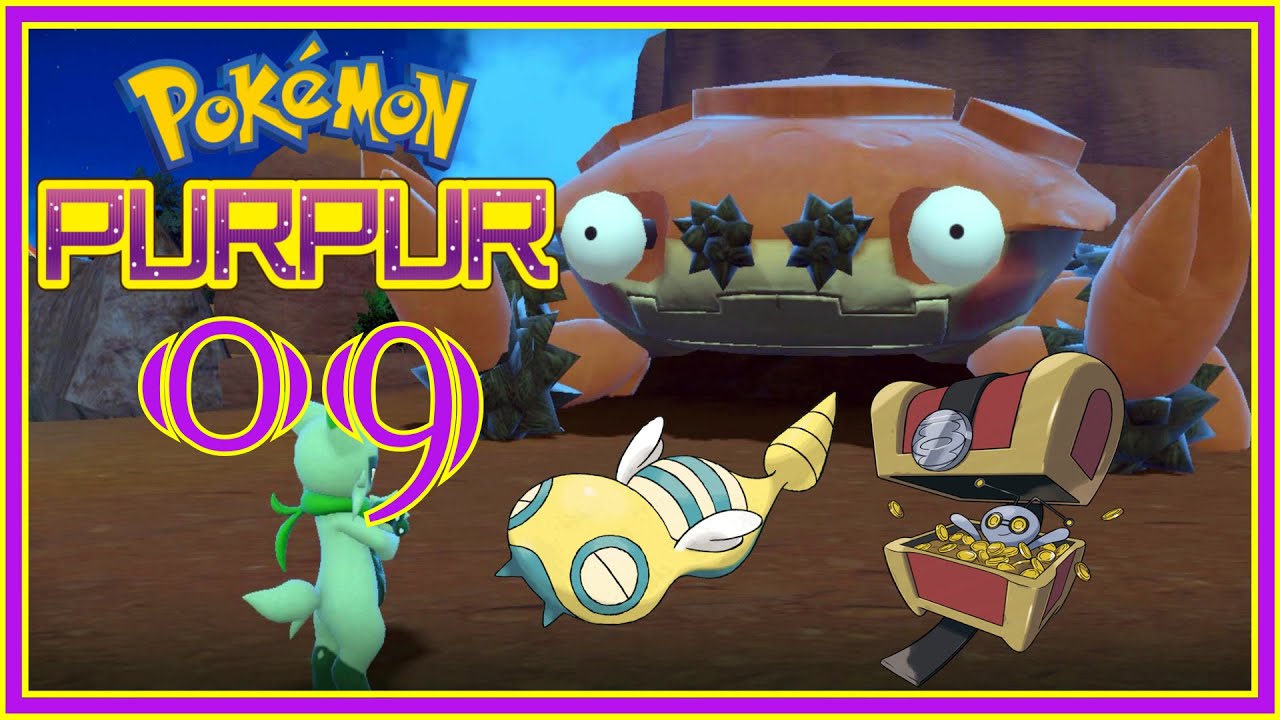 Klibbe, Herrscher der Steinklippe 🍇#09 Pokémon Purpur - YouTube