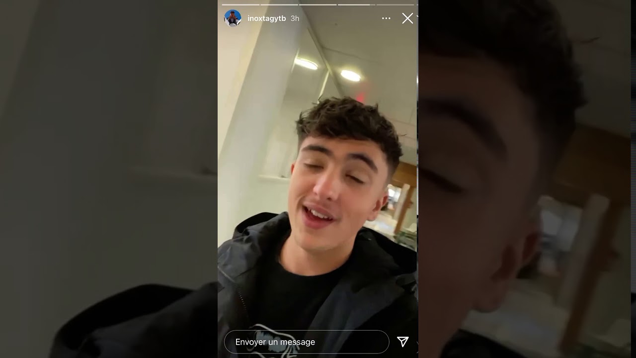 Inoxtag a une surprise dans son studio - YouTube