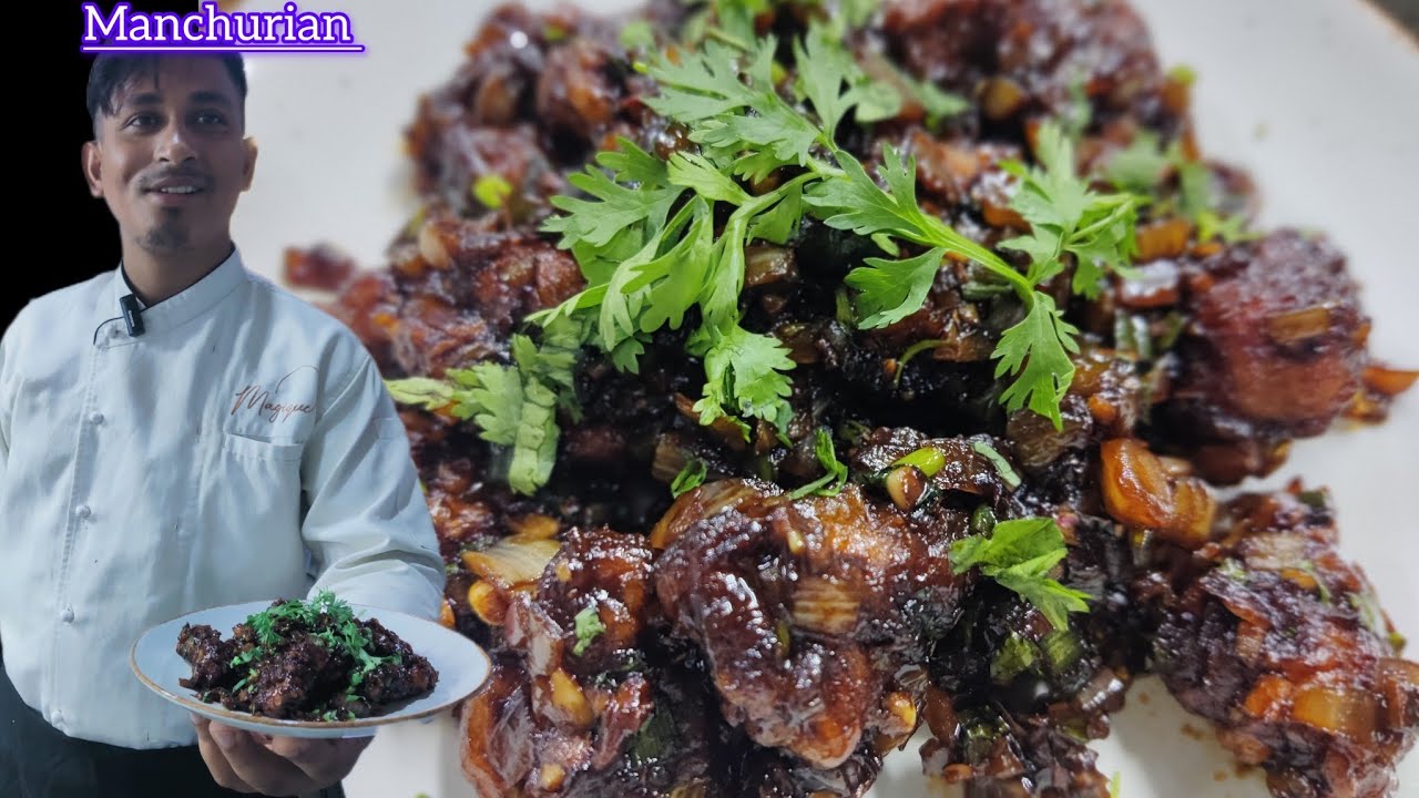 wok tossed chicken Manchurian🍗🍗#manchurian#chicken#bishekrslcookingshow ...