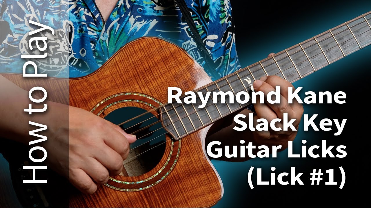 Raymond Kane Slack Key Guitar Licks (Lick #1) - YouTube
