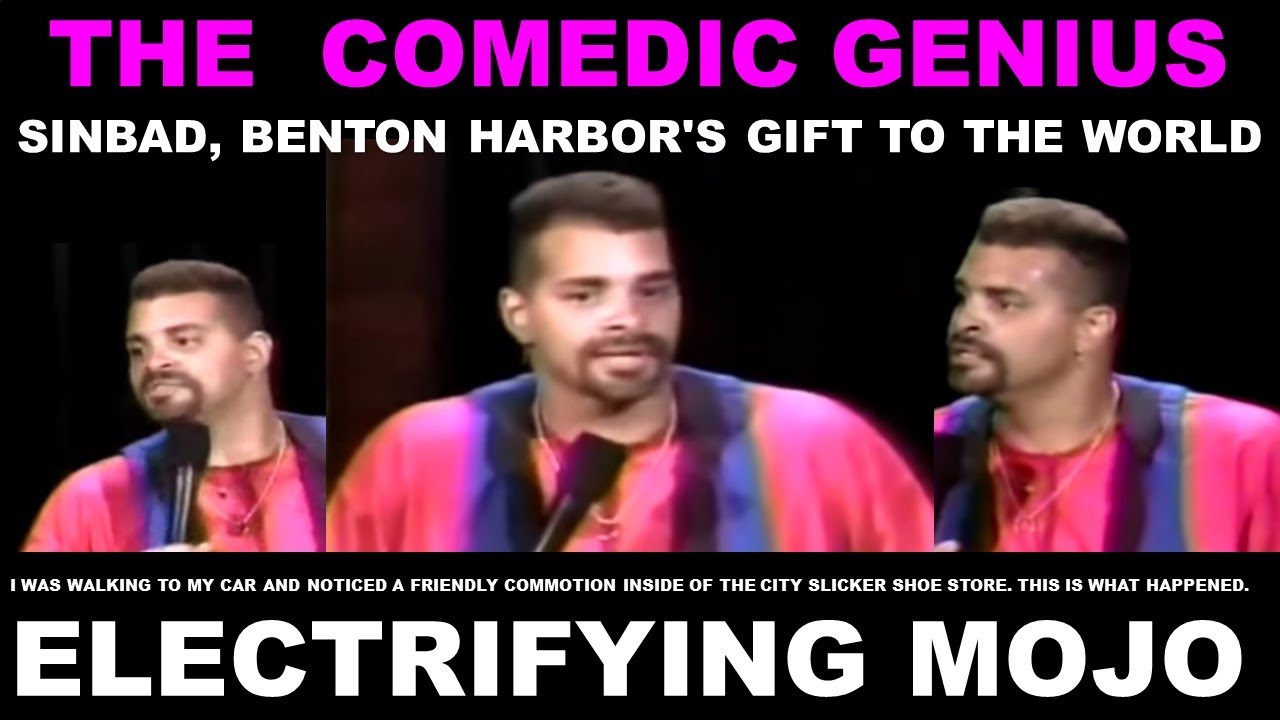 SINBAD, A COMEDIC GENIUS. BENTON HARBOR, MICHIGAN'S GIFT TO THE WORLD ...