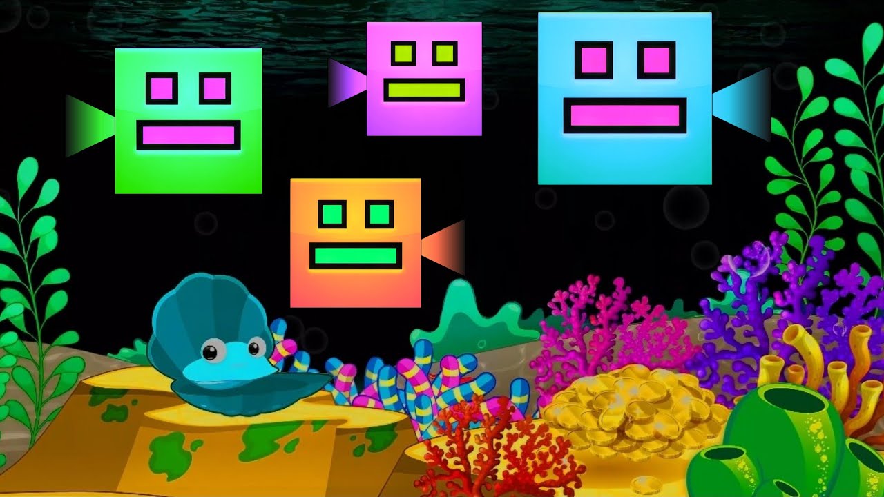 Geometry Dash Fish Animation |Fishes💤| - YouTube