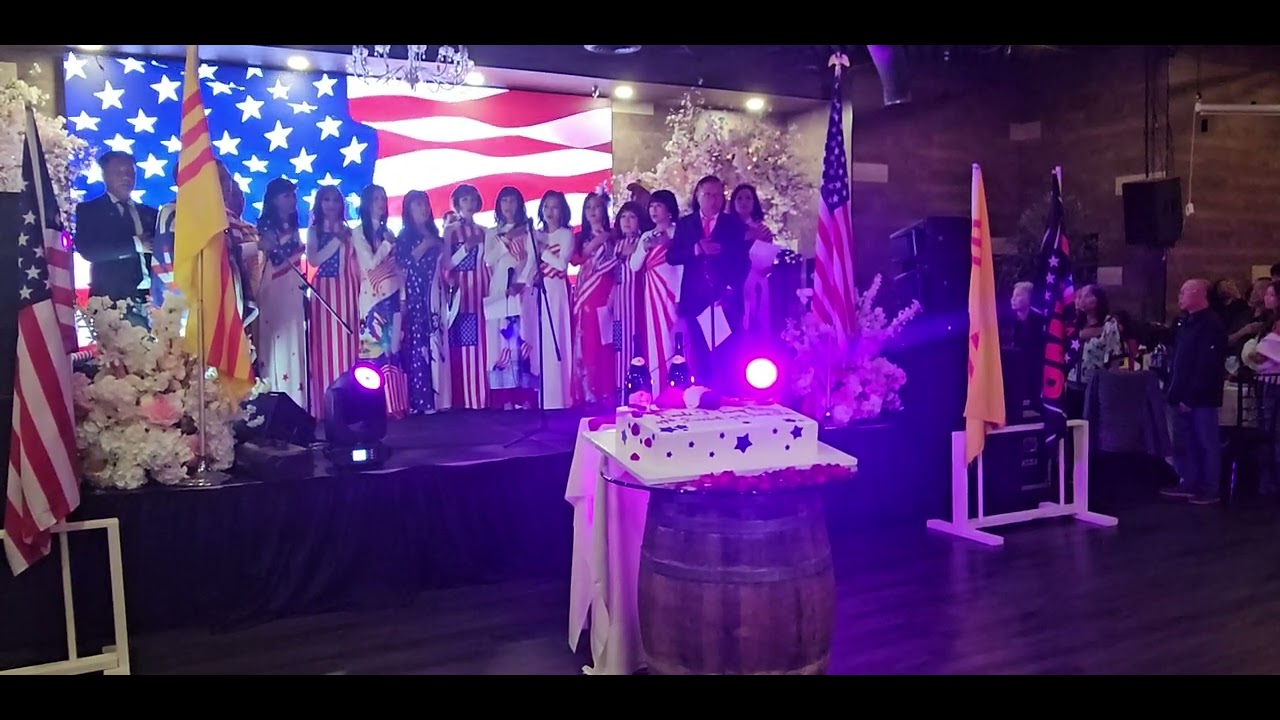 MAGA ASIAN celebrates Trump Victory Gala dinner Celebration - YouTube