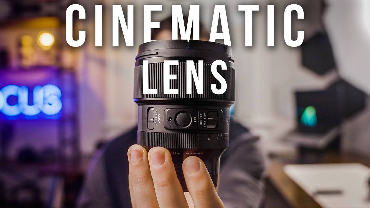 Most CINEMATIC Camera Lens I Own... - YouTube