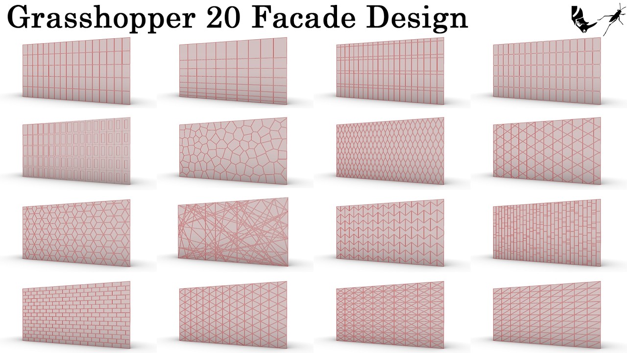[Grasshopper Tutorial] 20 Facade Design - YouTube