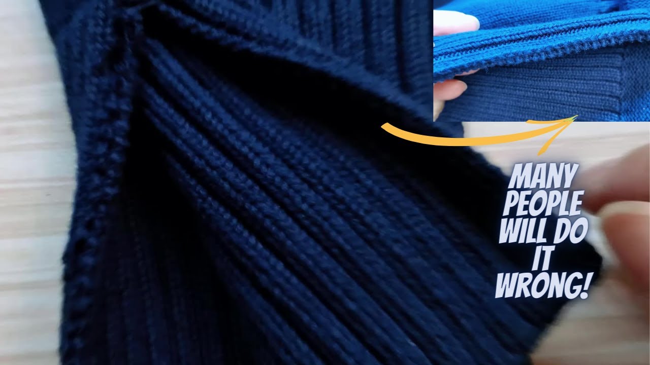 How to Properly Mend a Sweater and Prevent Thread Snags: Easy DIY ...