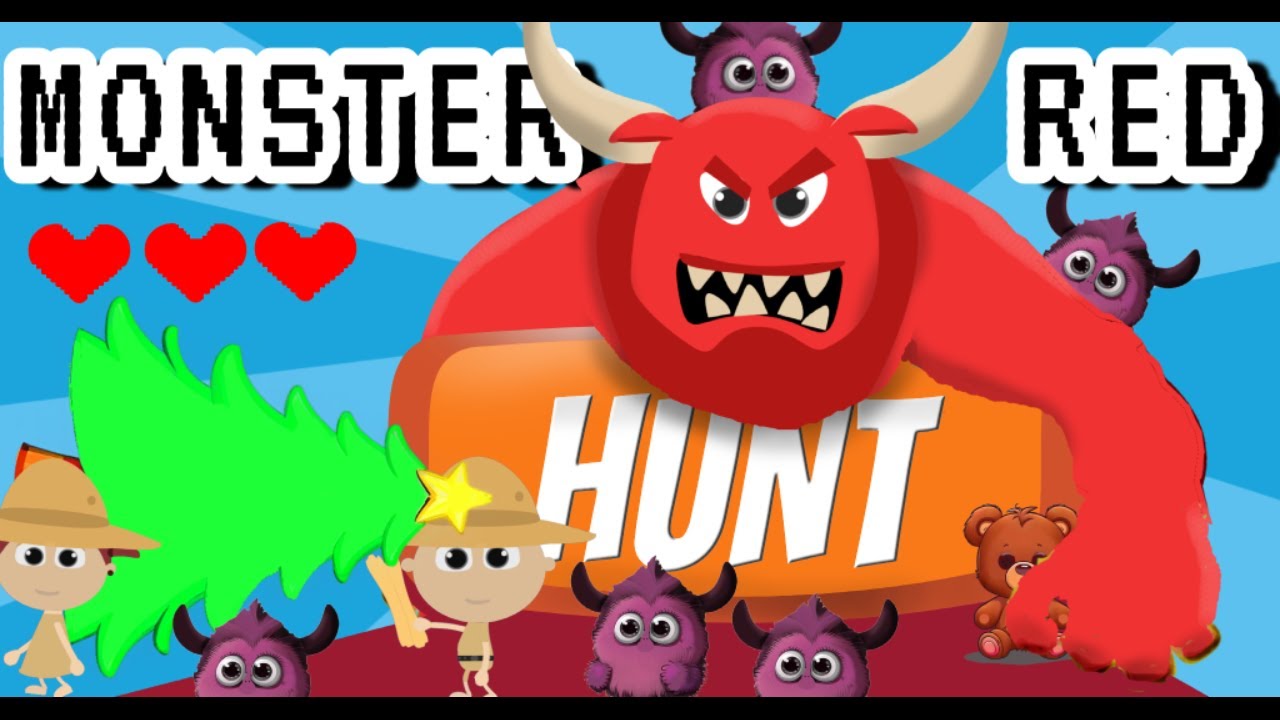 GOING ON A MONSTER HUNT - CARTOON STORY STEVE AND MEG LEARNING COLORS ...