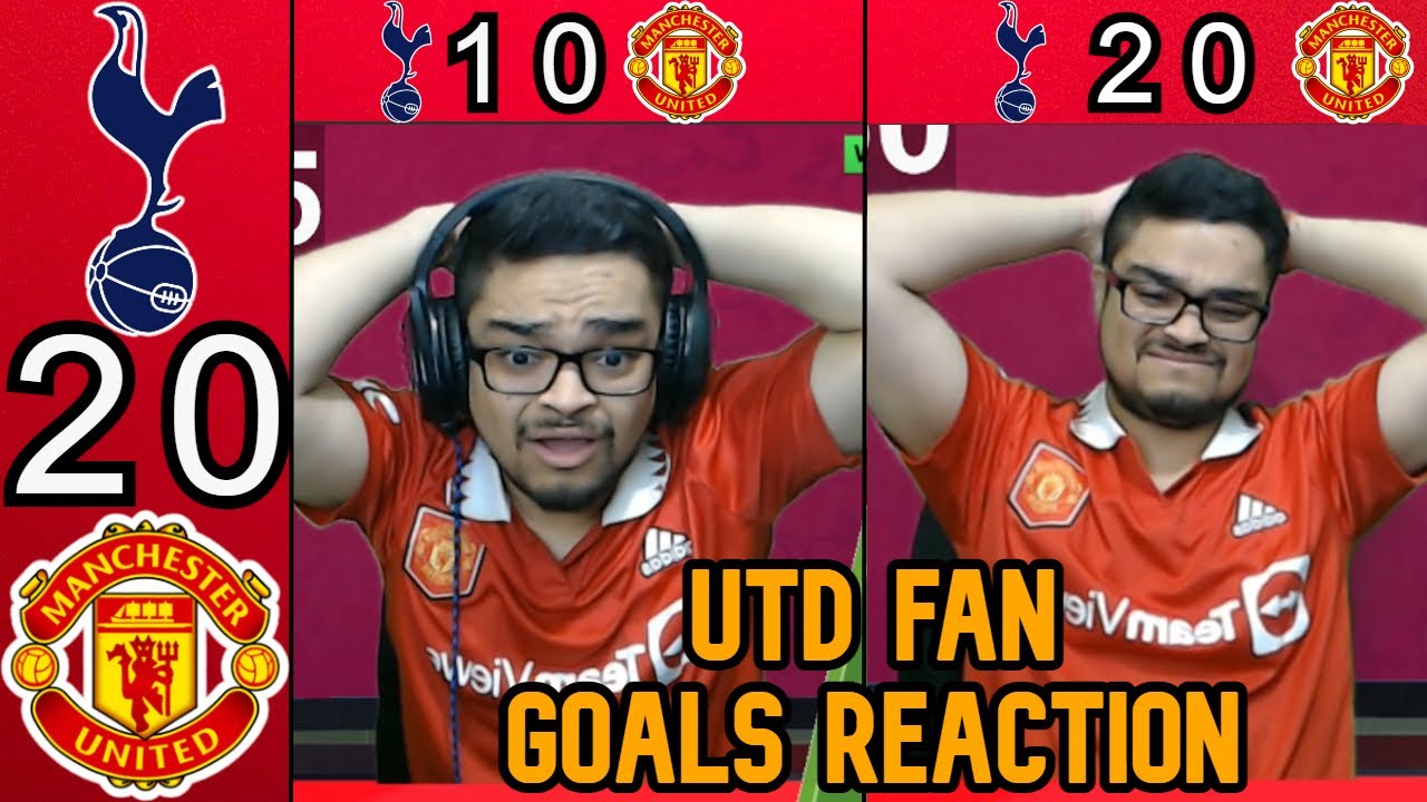 ANGRY UTD FAN REACTION 2-0 TOTTENHAM vs MANCHESTER UNITED FAN REACTION ...