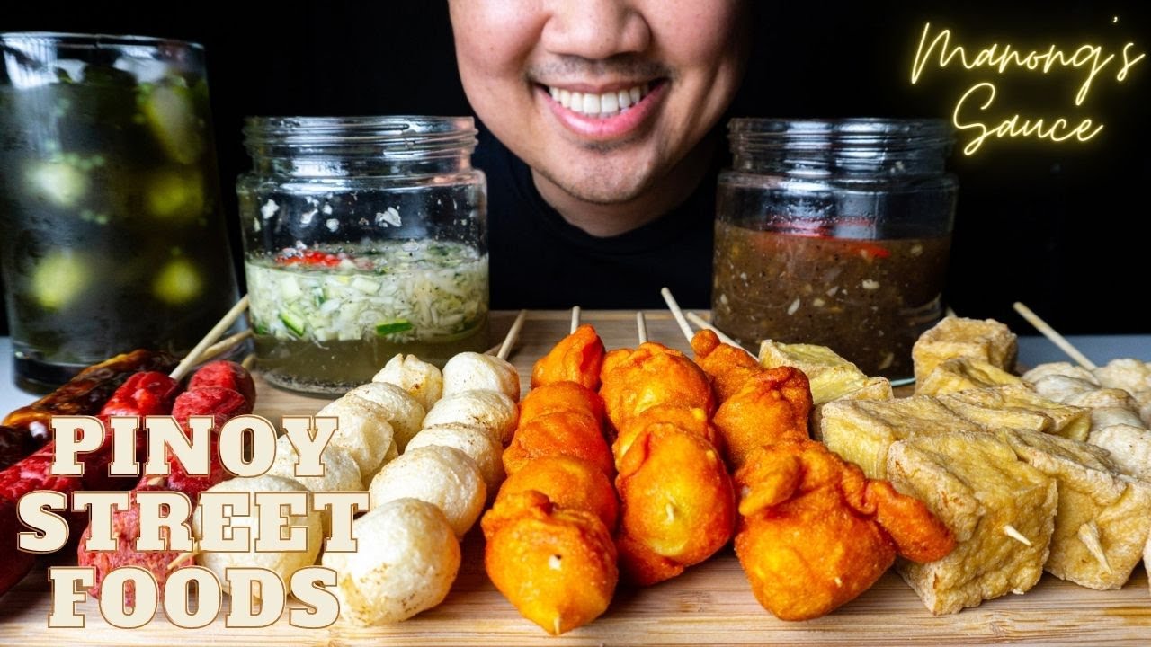 Filipino Street Food Mukbang I No Talking I Eat with Lo - YouTube