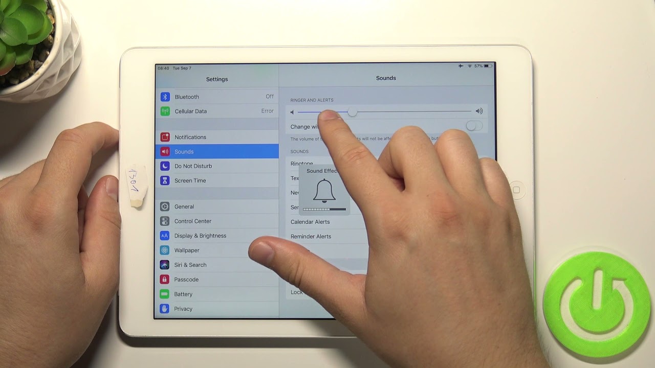 How to Access Sound Settings in iPad Air 1st Generation - Mange all ...