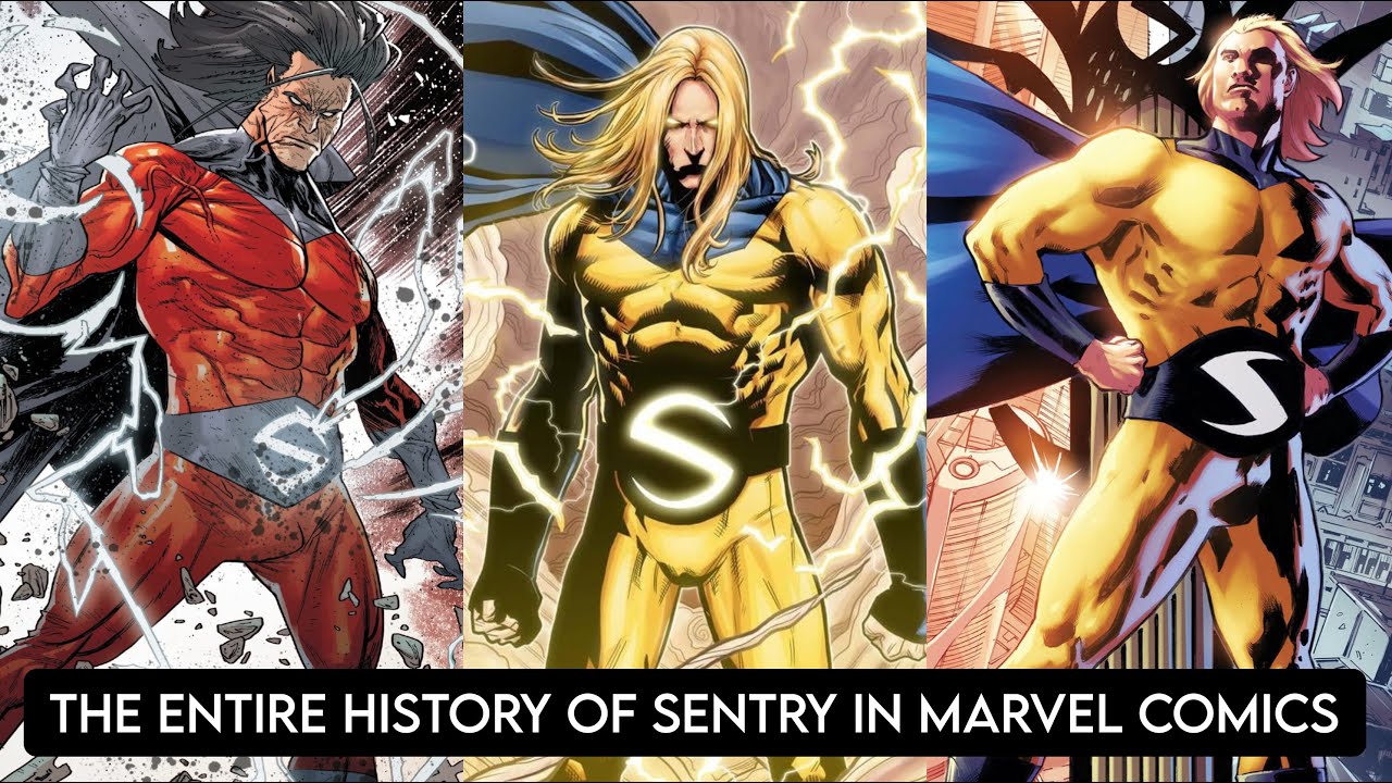 The Entire History of Sentry in Marvel Comics #sentry #marvelcomics # ...