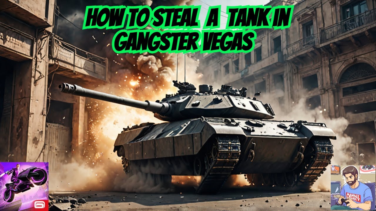 Can you steal a Tank from Military Base ? | Gangster vegas | Most power ...