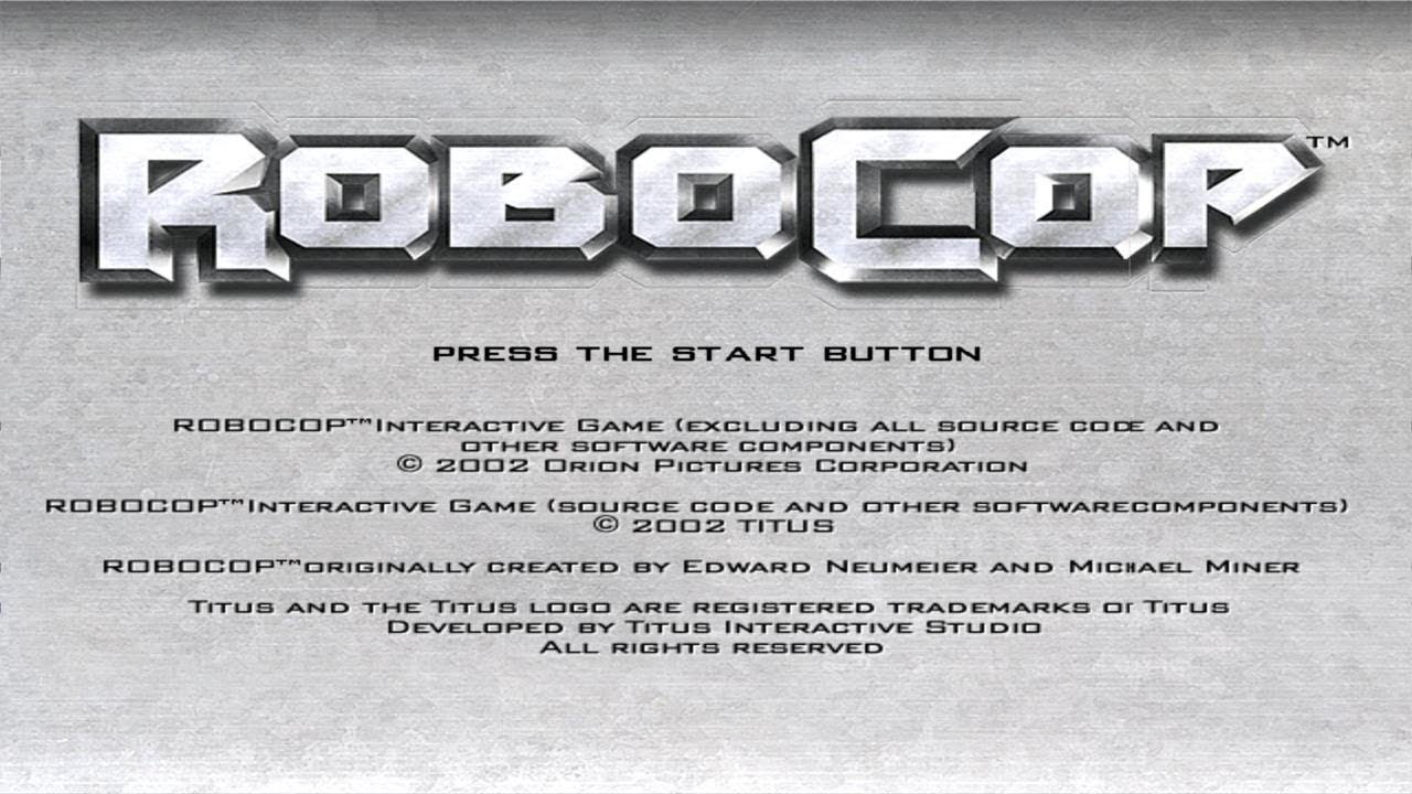 Robocop | PS2 | HD | PCSX2 - YouTube