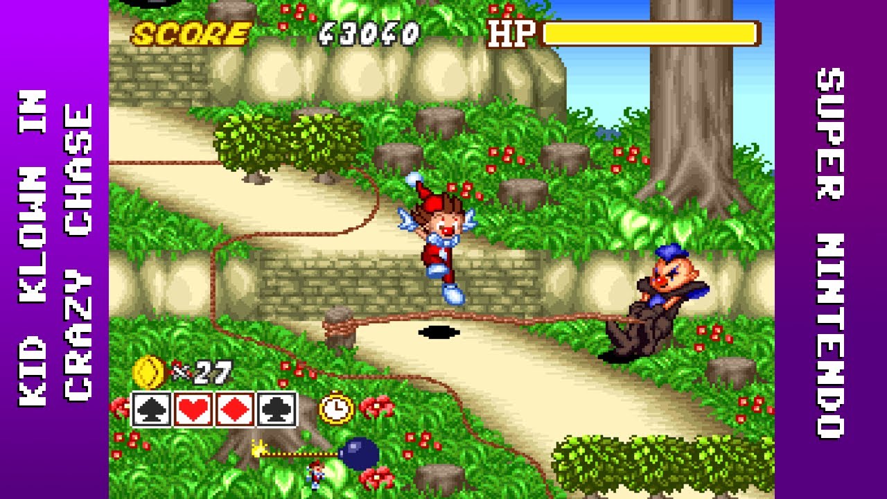 Kid Klown in Crazy Chase Longplay (SNES) [QHD] - YouTube