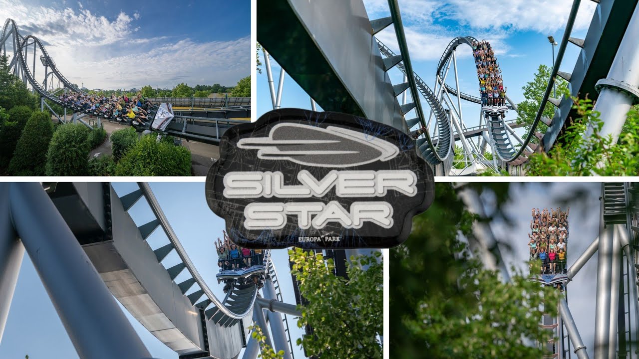 SILVER STAR - EUROPA PARK - Rust Germany 🇩🇪 [4K] - YouTube