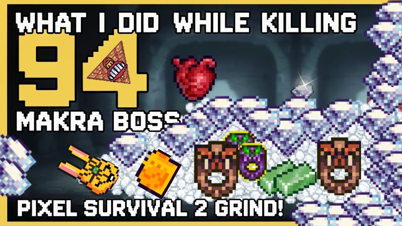 What i did while killing 94 makara boss in pixel survival game 2 - YouTube