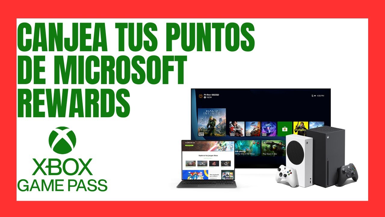 Como Canjear tus Puntos de Microsoft Rewards 2023 Xbox Series S/X - YouTube