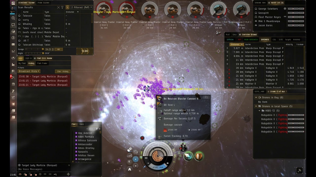 EVE Online - Goon Rorqual's Down - YouTube