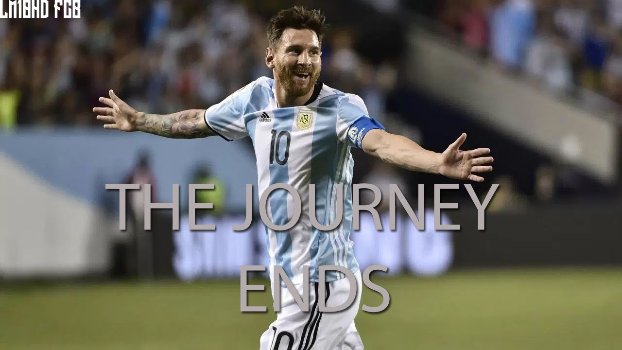 Lionel Messi Copa America 2016 Journey Ends - YouTube