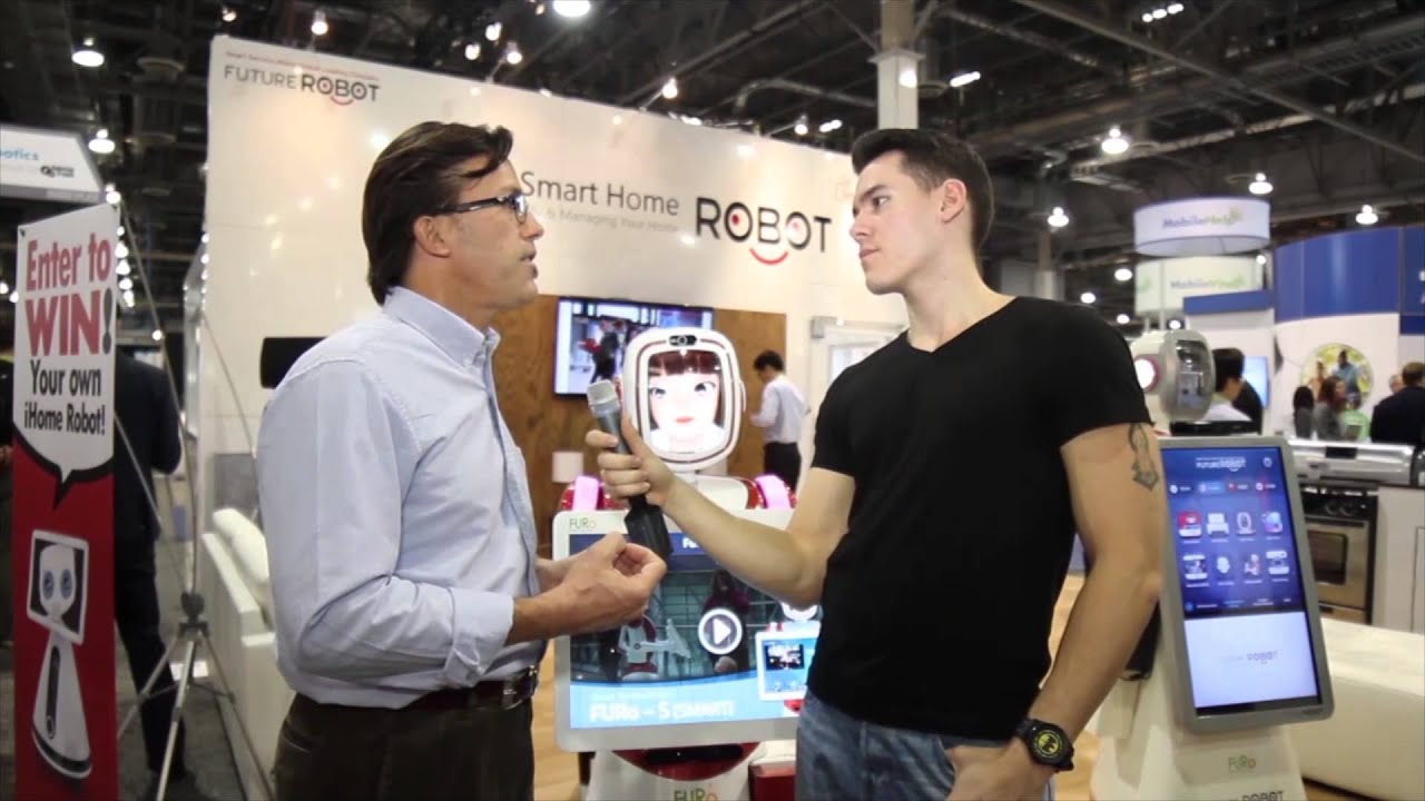 CES 2015: The Furo-S Smart Robot Wants To Help You Catch Your Flight ...