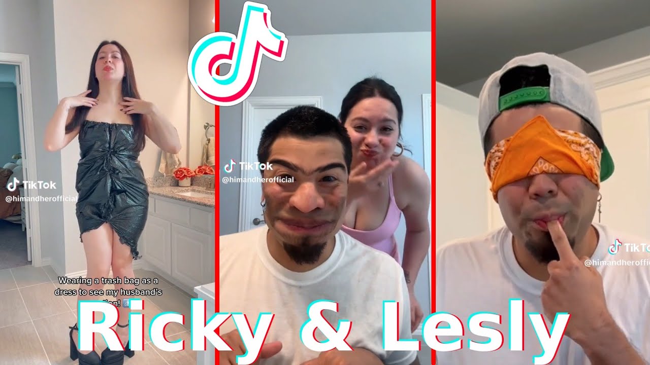 NEW , Funny Ricky and Lesly TikTok 2023 - Best Him and Her official ...
