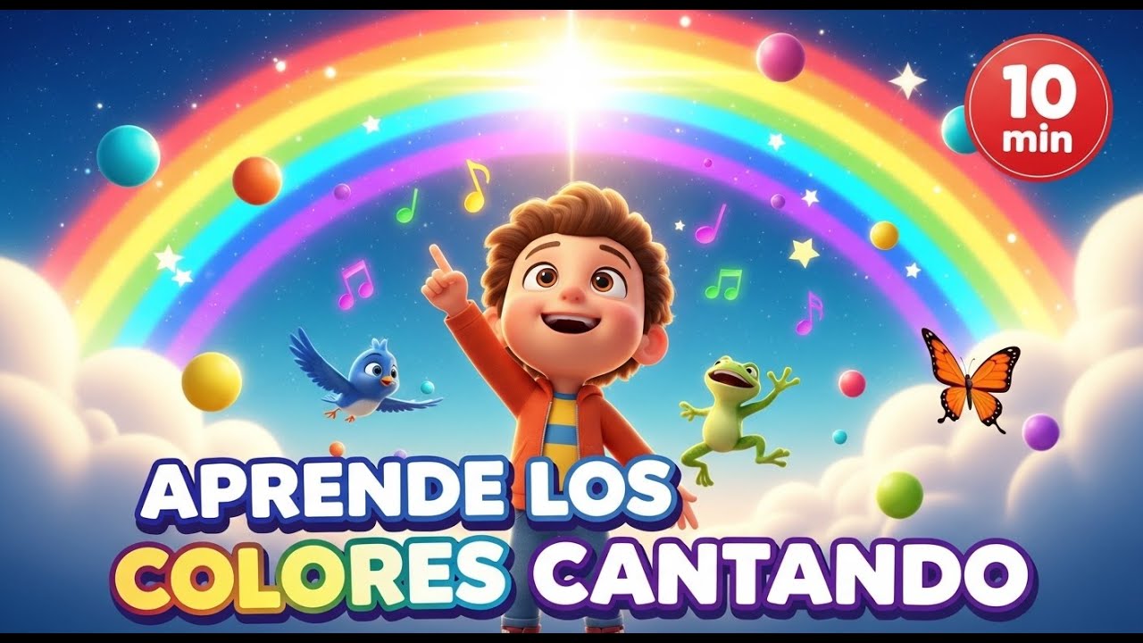🌈 Aprende los Colores Cantando | Spanish Kids Song | Learn Colors ...