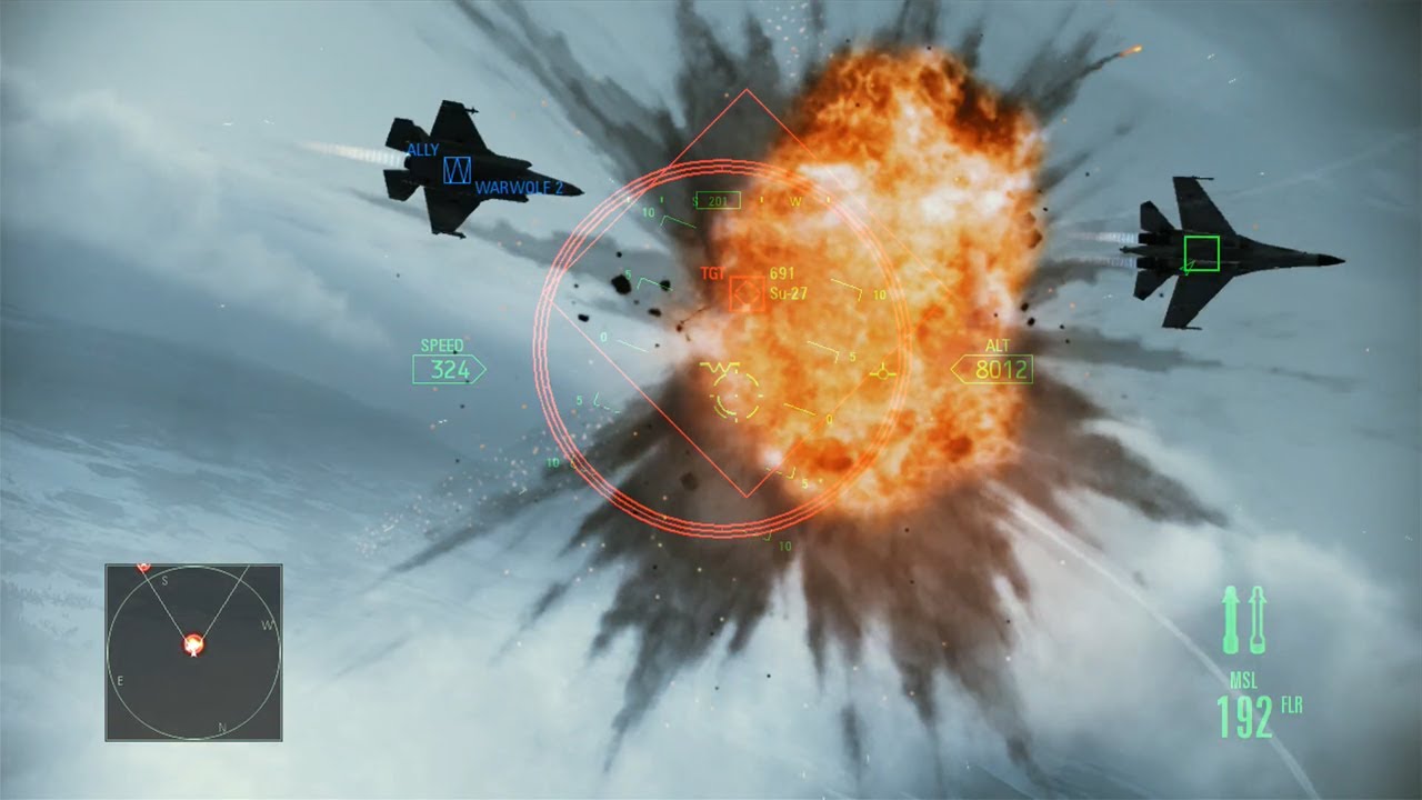 Ace Combat: Assault Horizon Mission 9 Siege Xbox 360 gameplay - YouTube