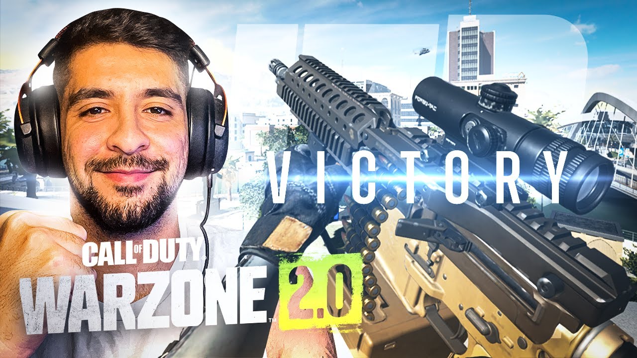 my FIRST WARZONE 2.0 WIN!!! - YouTube