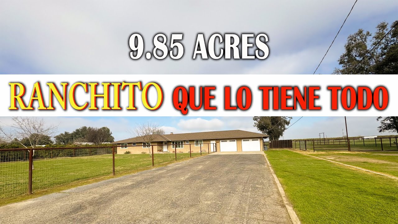 RANCHITO QUE LO TIENE TODO | 9.85 Acres | Caballerizas| Corrales ...