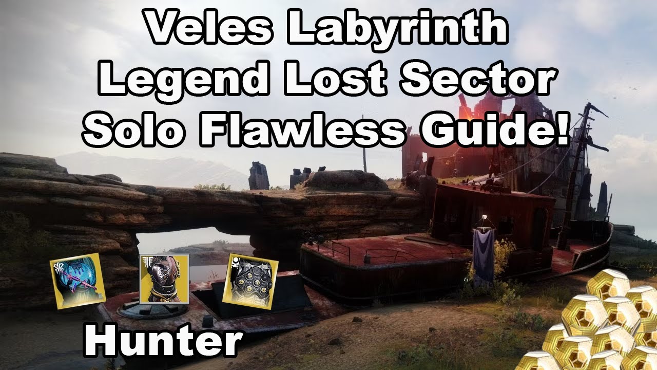 Destiny 2 - Veles Labyrinth (Hunter) - Legend Lost Sector Farm - Fast ...