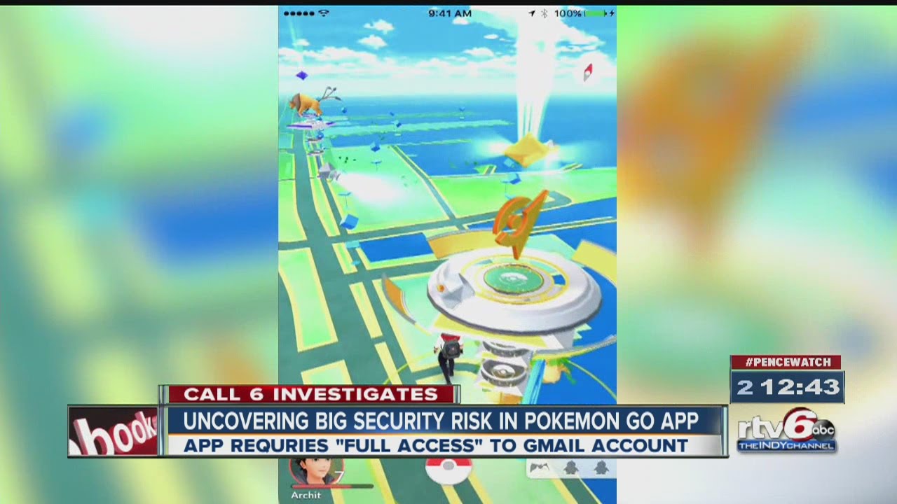 Uncovering big security risk in Pokemon Go app - YouTube