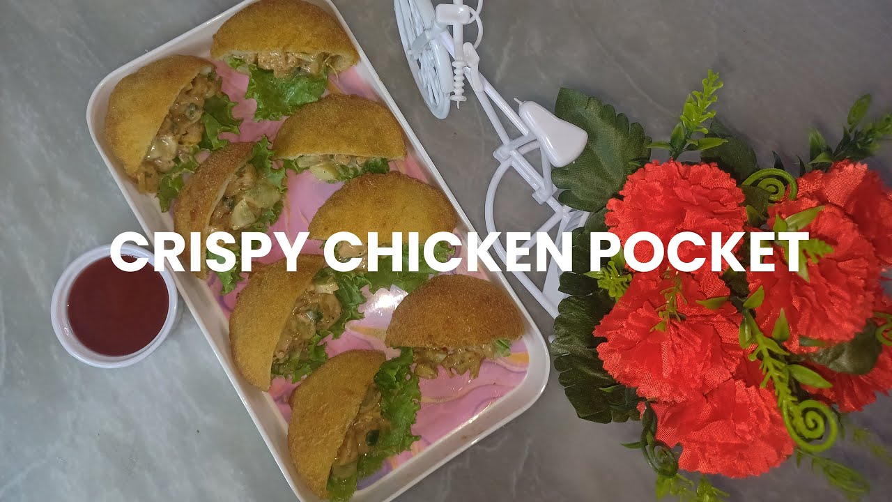 Crispy Chicken Pocket Recipe | Easy & Delicious Snack - YouTube