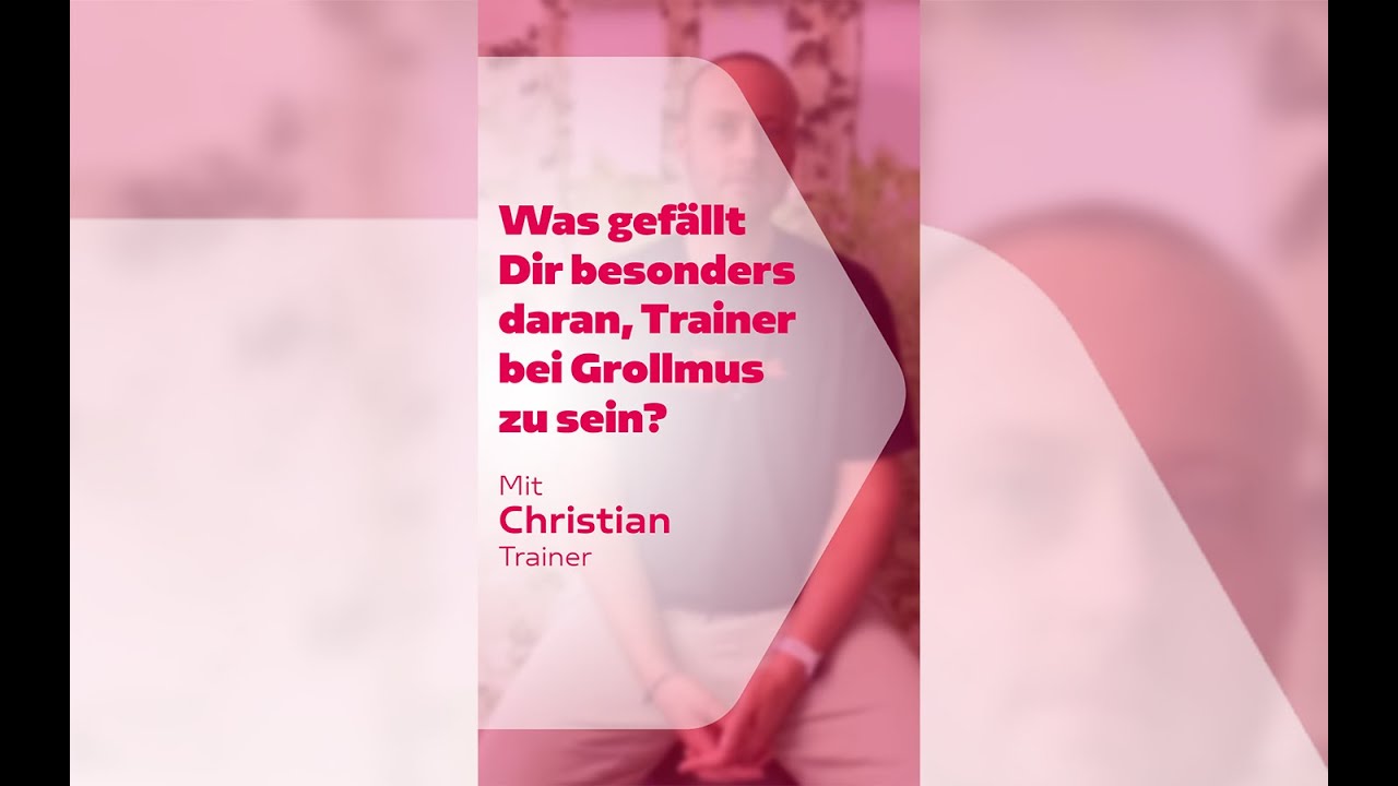 Werde Trainer bei Grollmus – Frage Nr.1 an Christian - YouTube