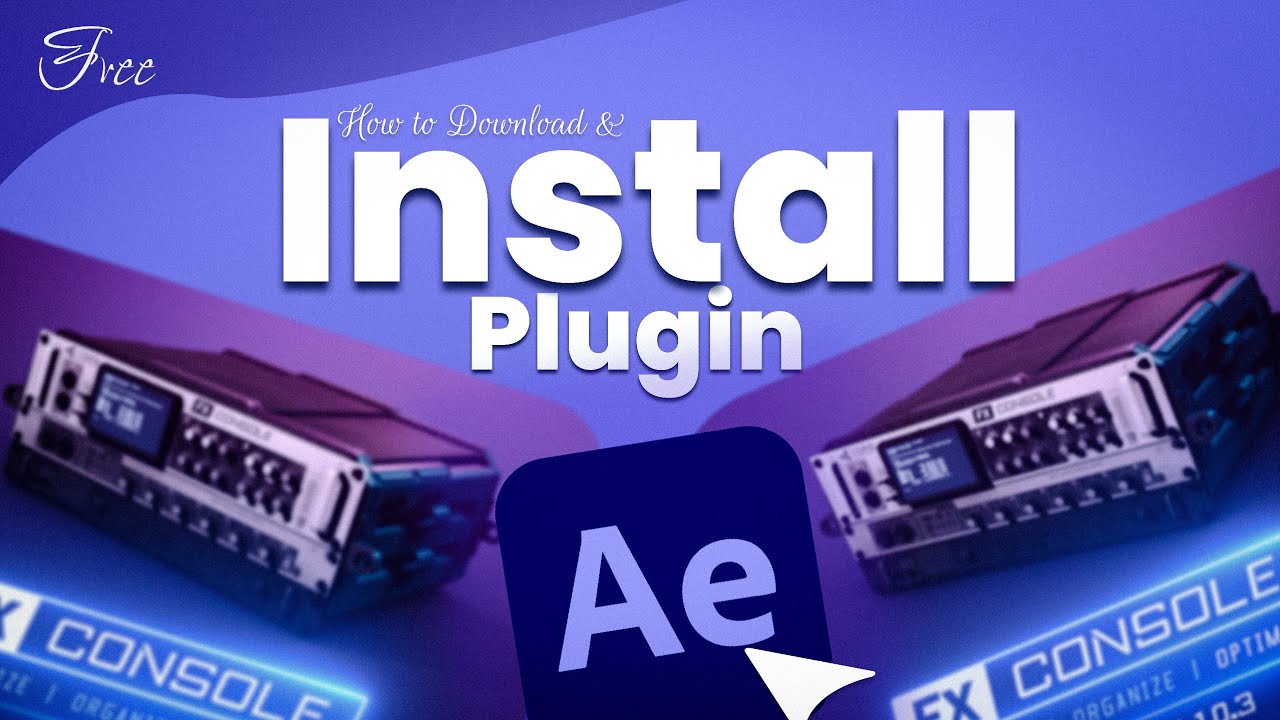 After Effects Me FX Console Plugin Kaise Install Kare –Sirf 2 Minute Me ...