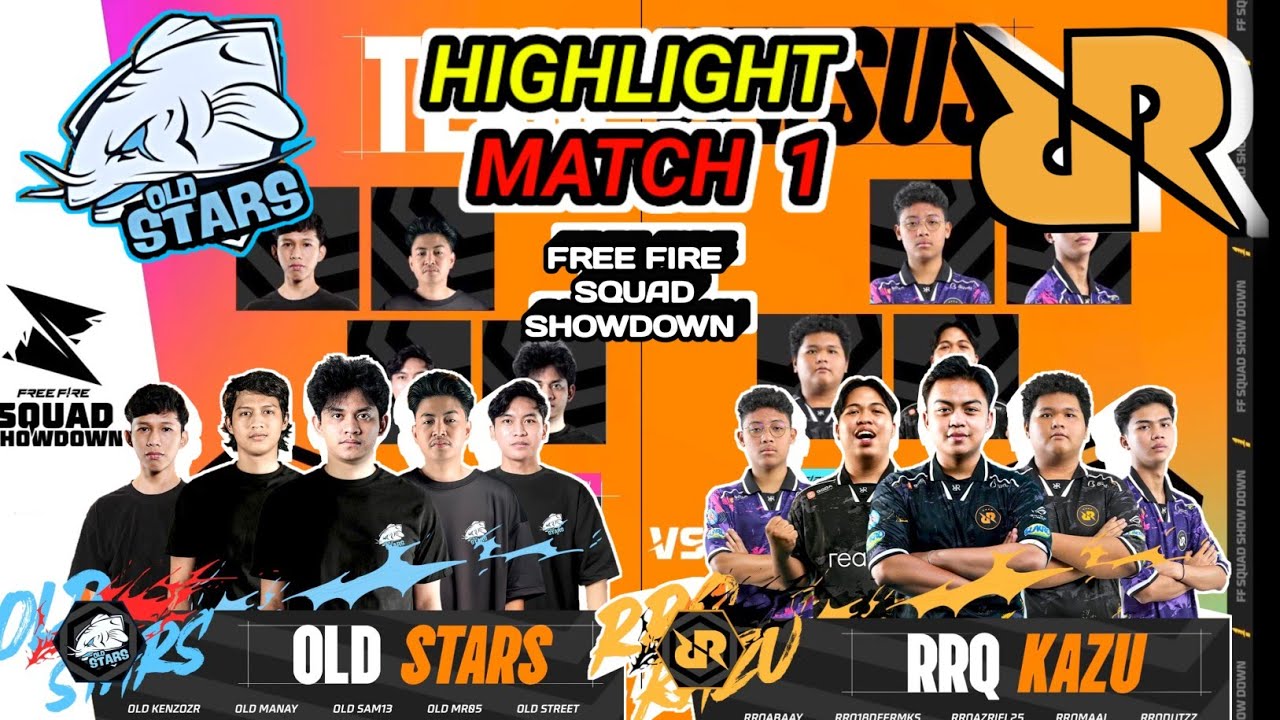 OLD STARS VS RRQ KAZU MEKANIK JADI PERBEDAAN ANTARA MEREKA - YouTube