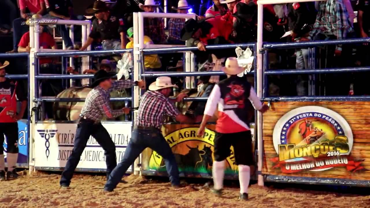 Final do rodeio em touros de Monções - SP 2016 - YouTube
