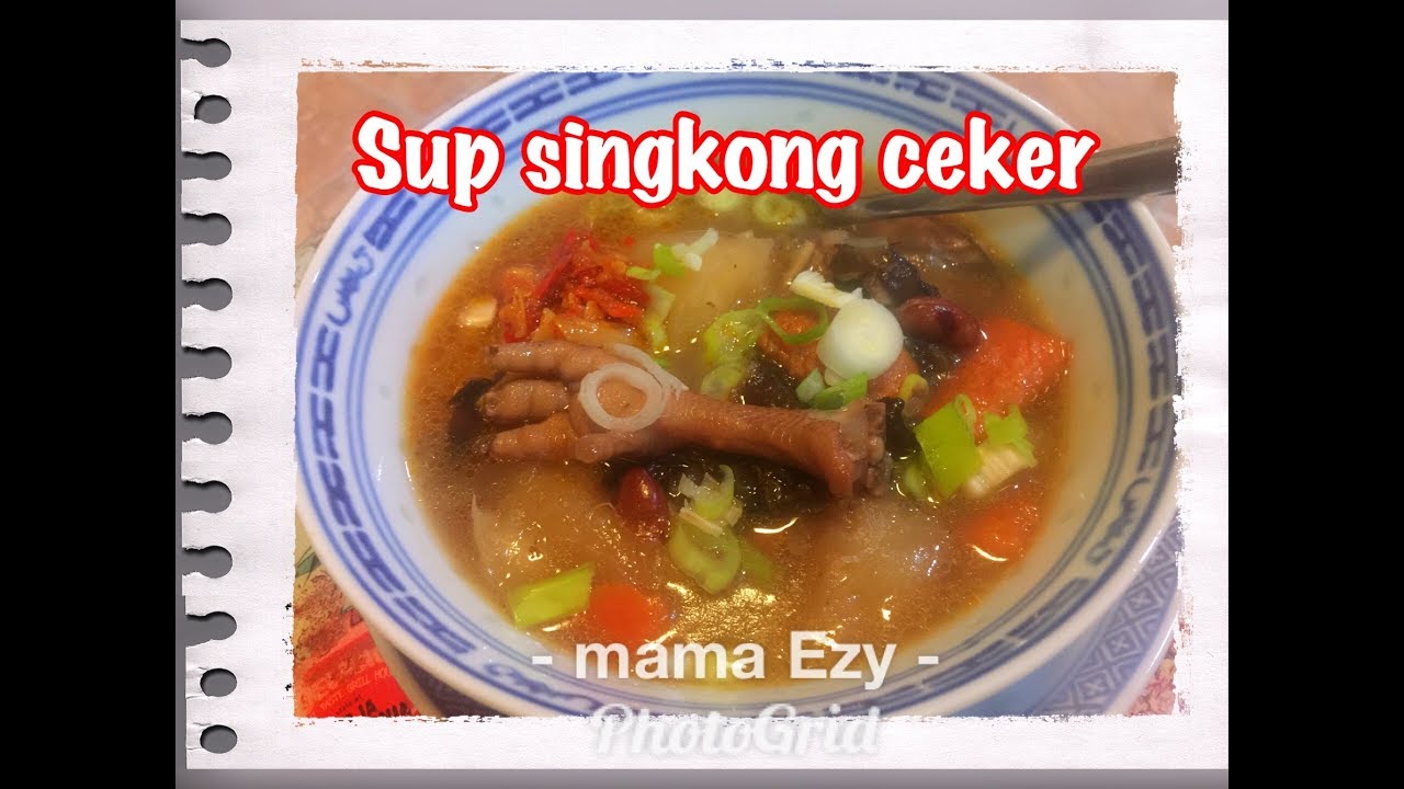 Sup singkong dan ceker - YouTube