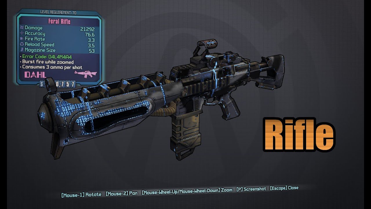 Borderlands: The Pre-Sequel: Rifle on Explosive Claptrap - YouTube