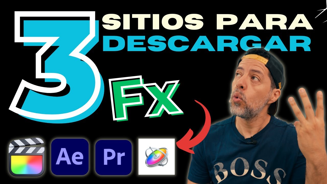 3 páginas para descargar efectos para FCPX, Adobe Premiere y Adobe After Effects ⚡️ ! - YouTube