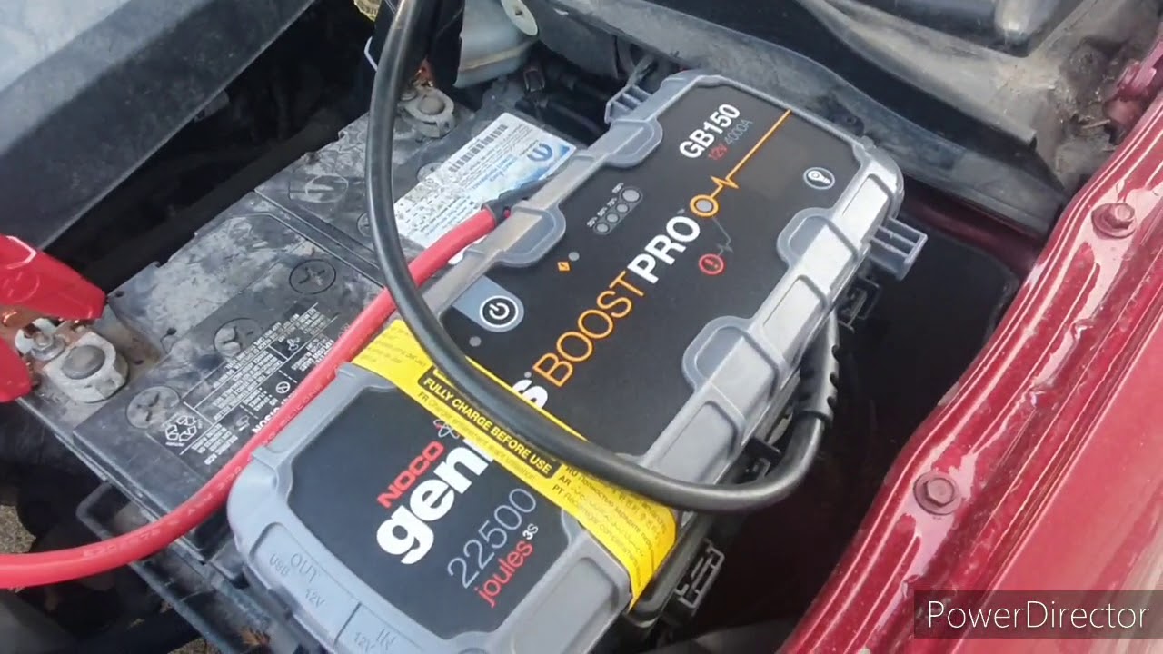 Noco Genius Boost Pro GB 150 TEST 3.6 V6 - YouTube